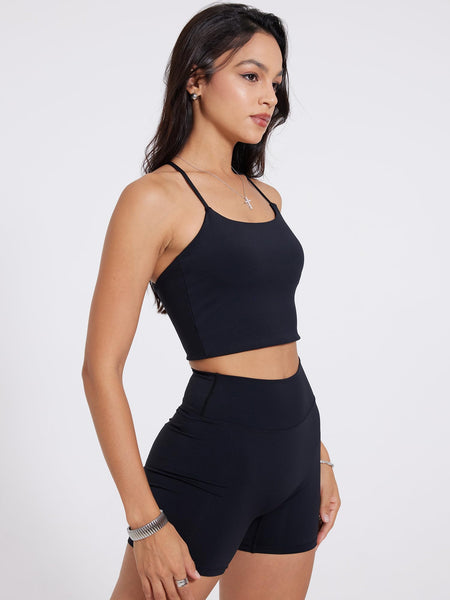 Danysu Hidden Scrunch Workout Shorts
